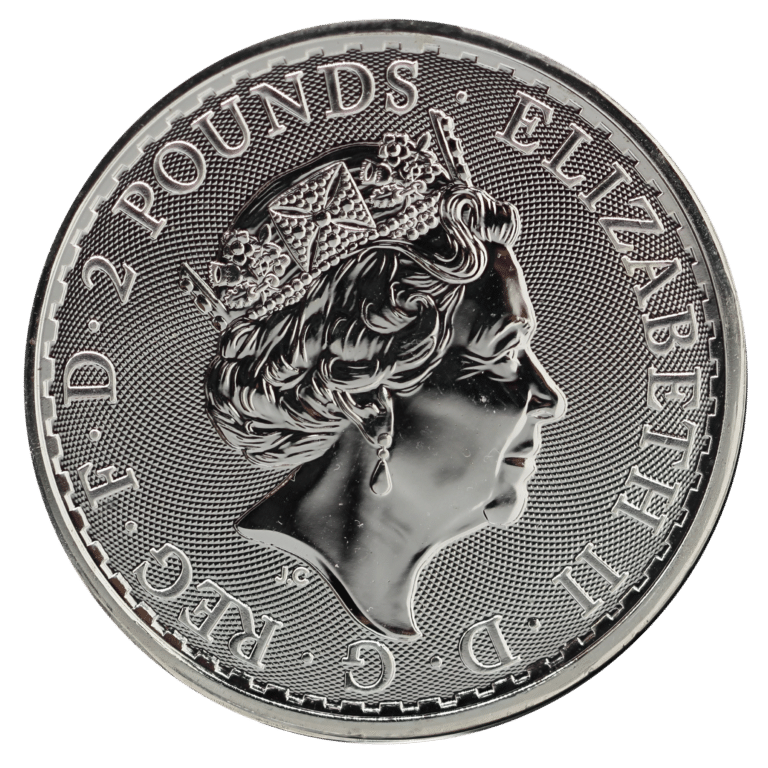Silver Great Britain Britannia 1 oz. 2019 Gem/BU - Year of the Pig ...