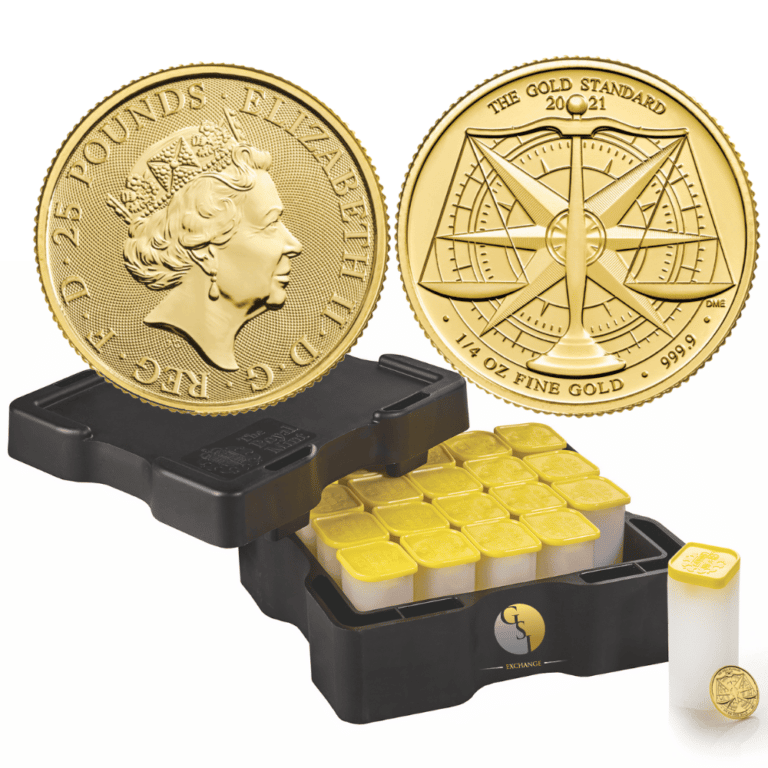 Gold British Royal Mint Gold Standard Coin 1/4 Ounce - GSI Exchange